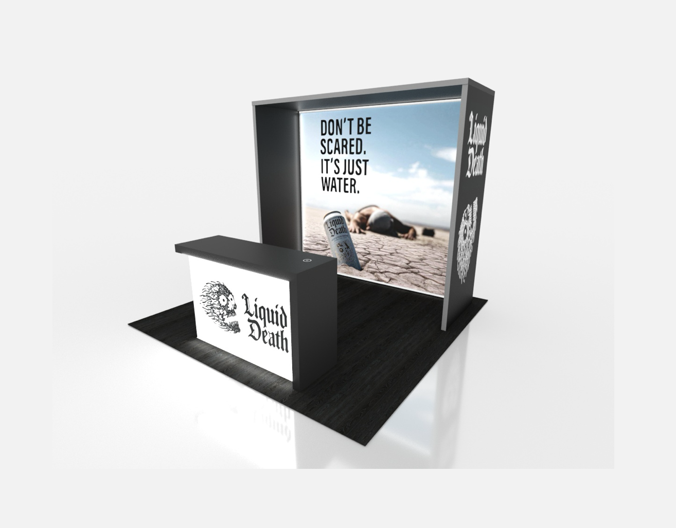 10x10 Trade Show Booth: Compact Design, Big Impact