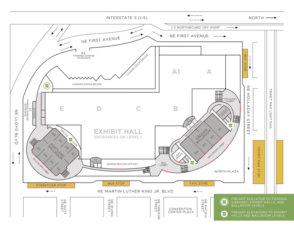 Oregon Convention Center Events: Attendee and Exhibitor Guide